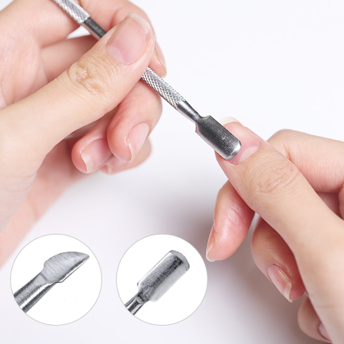 Click here for Mobutofu Professional Cuticle Pusher 2pcs Stainles... prices