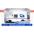 "USPS" LLV Long Life Postal Delivery Vehicle White with Stripes "United ...