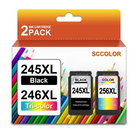 High Yield PG-295 CL-286 Genuine Ink Value Pack PG295 CL286 Ink ...