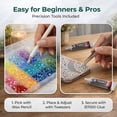Bedazzling Kit, 32000 Pcs Colorful Rhinestones and 3 Glues, 0.3cm ...