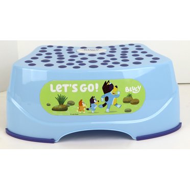 Slatted Step Stool - White - Walmart.com