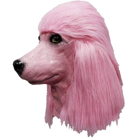 Latex Poodle Dog Mask Animal Head Mask Halloween Party Cosplay Costume ...