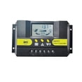 10A 20A 30A MPPT Solar Char Controller 12V 24V Auto LCD Display Dual ...