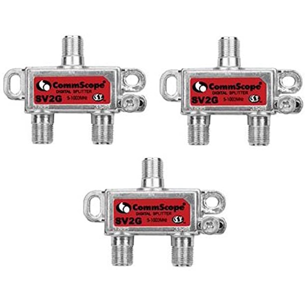 CommScope HomeConnect Digital Splitter SV-2G (Pack of 3) - Walmart.ca