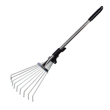 Flexrake 1A 19" Flex Steel Leaf Rake - Walmart.com