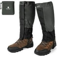 ROCKRAIN Waterproof Leg Gaiters Adjustable Snow Boot Gaiters for Men ...