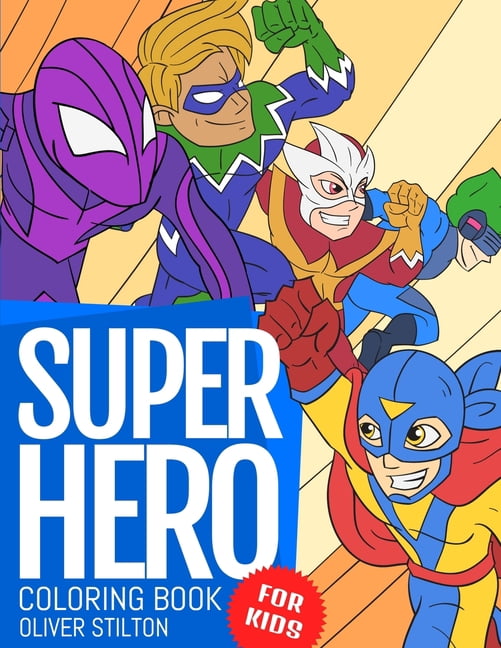 The Hero Of Color City Coloring Book