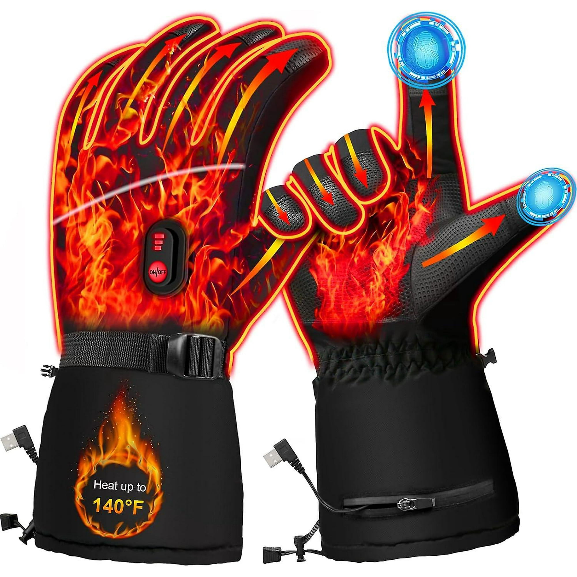 Click here for Geecy Heated Gloves For Men Women electric Heated... prices