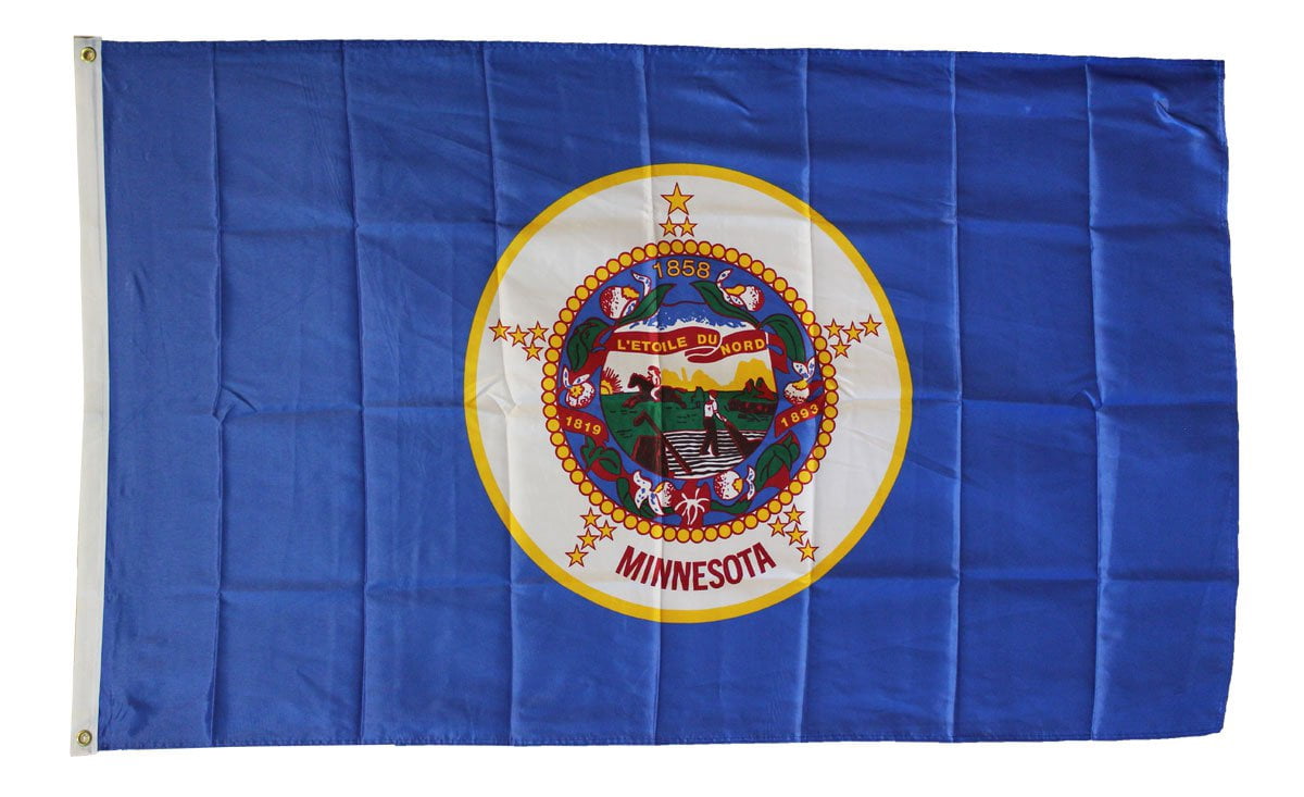 Minnesota - 3'X5' Polyester Flag - Walmart.com