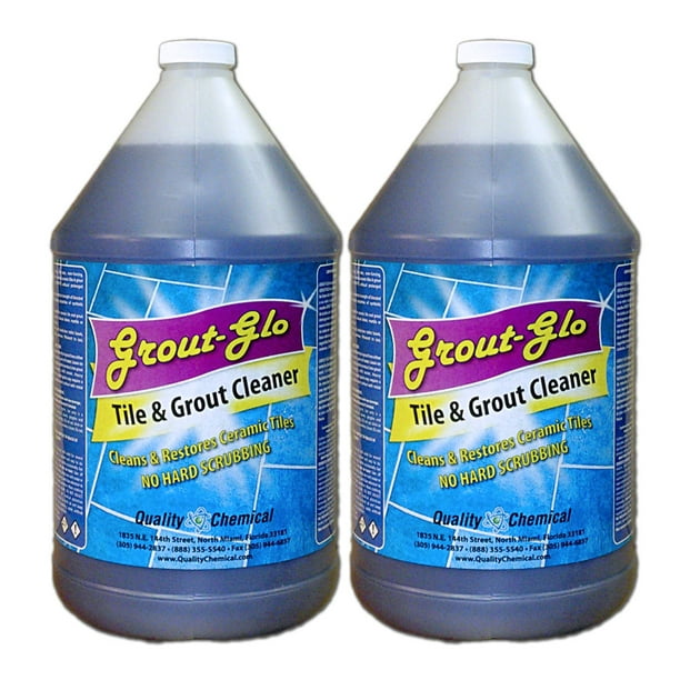 Grout Glo - acid restroom tile, grout and fixture cleaner. - 2 gallon ...