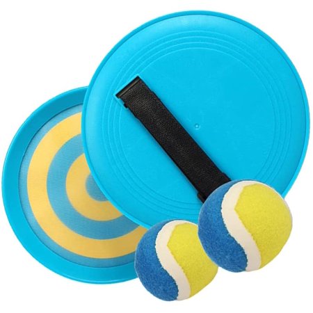 HTCM Paddle Catch Ball and Toss Game Set Ball Catch Game Toy Fun Sticky ...