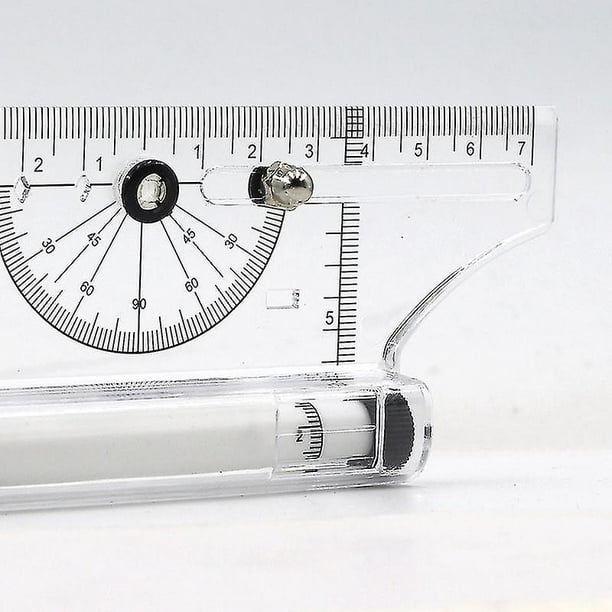 Regla de dibujo multifuncional, regla paralela Universal portátil ...
