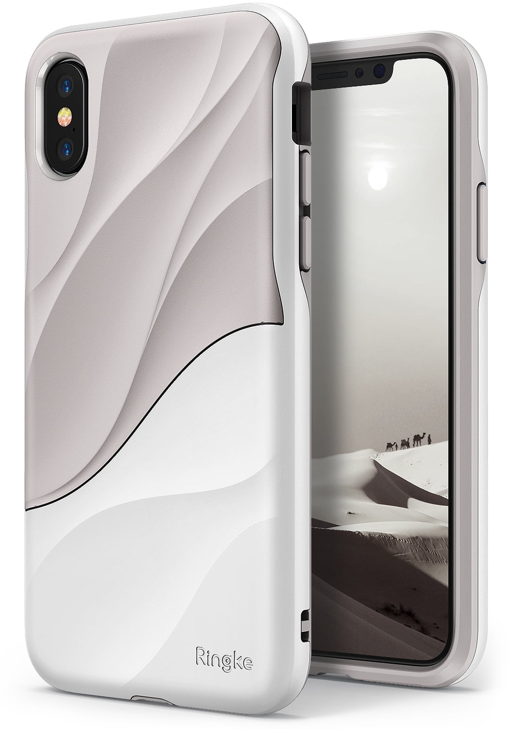Ringke Wave Case Compatible With Iphone X Dual Layer Heavy Duty 3d