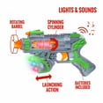 Kidplokio Sonic Space Blaster Toy Gun with Flashing Lights and Sounds ...