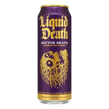 Liquid Death Iced Tea, Blueberry Buzzsaw 19.2oz King Size Cans (8-Pack ...