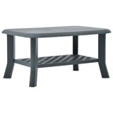 vidaXL Coffee Table End Table with Storage Shelf Side Couch Table ...