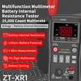 hejhncii Accuracy Display Multimeter Battery Tester Clear Connection ...