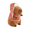 Rushawy Plush Capybara Stuffed Animal Living Room Decoration for Teens ...