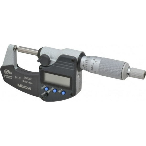 Mitutoyo 395-371-30 Electronic Spherical Face Micrometer with Data ...