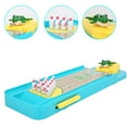 Cartoon Animal Mini Bowling Playset Frog Bowling Chidren Toy Table Top ...