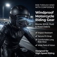 Detachable Full Face Goggle Mask, Anti-Fog Windproof Face Protection ...