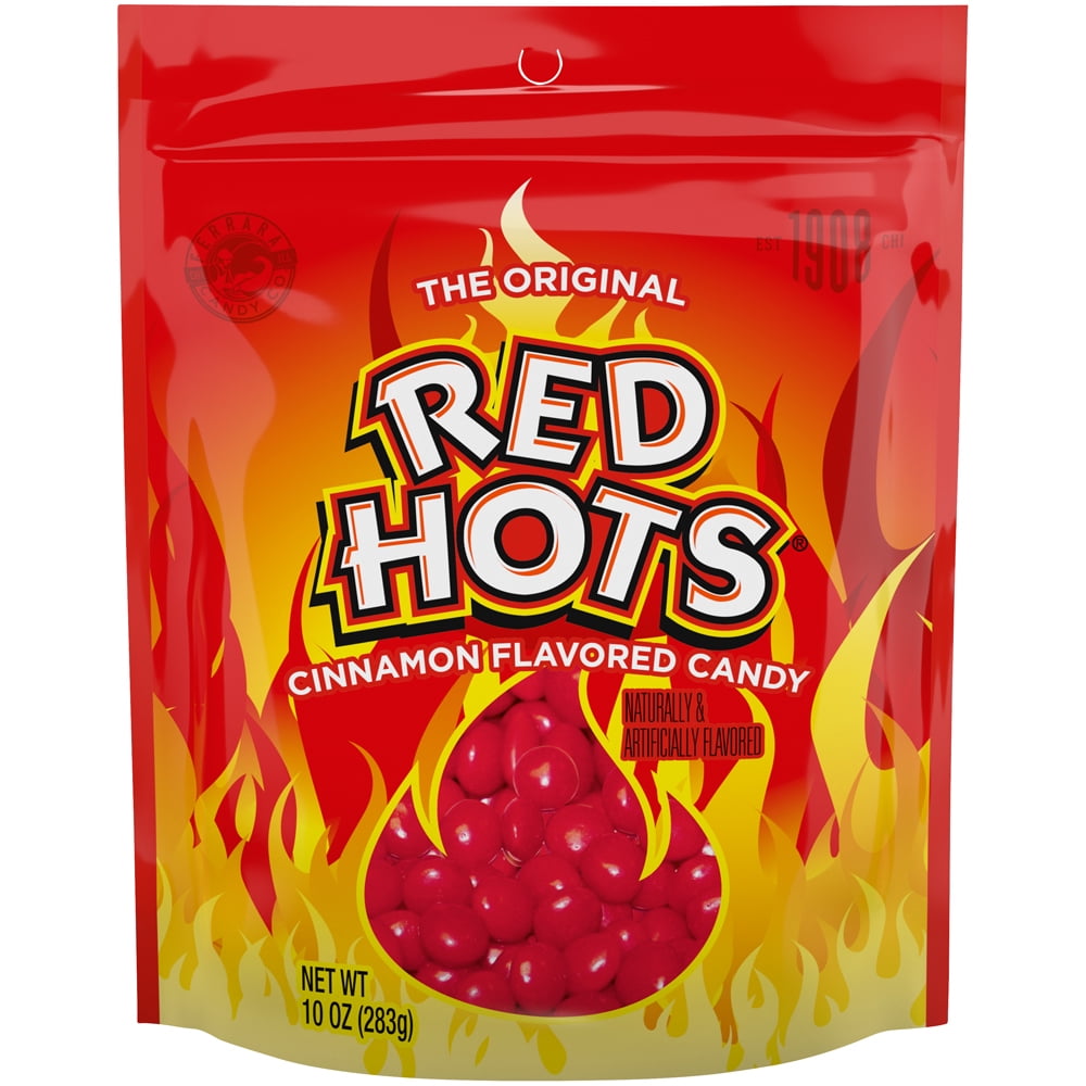 Red Hots Cinnamon Candy Bag, 10 Oz - Walmart.com - Walmart.com
