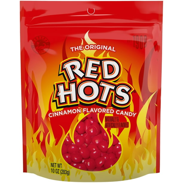Red Hots Cinnamon Candy Bag, 10 Oz - Walmart.com - Walmart.com