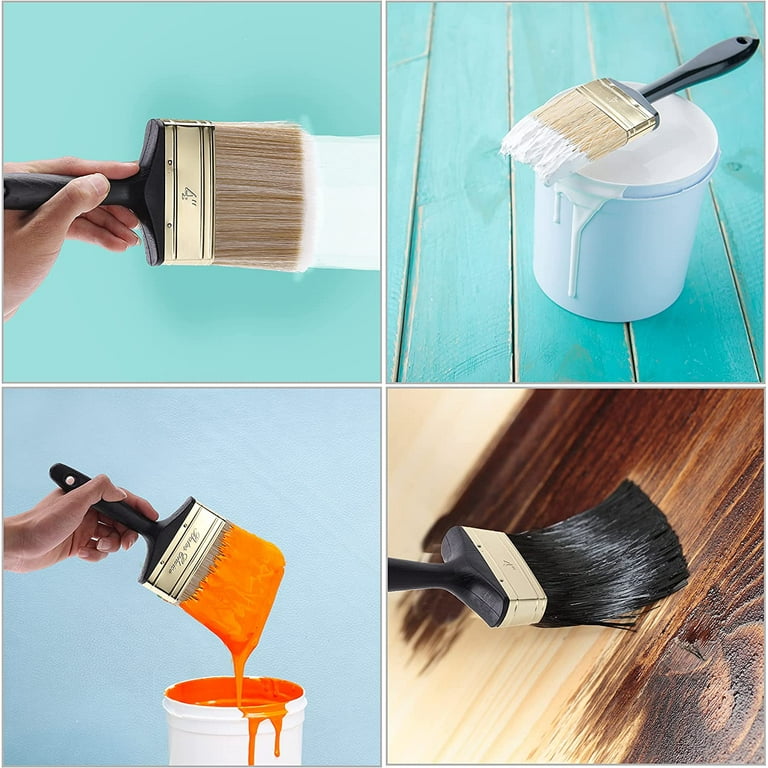 Painting Wall With Brush