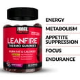 Force Factor LeanFire Thermo, Support Metabolism & Boost Energy, Fat Burner Gummies, Berry Burst ...
