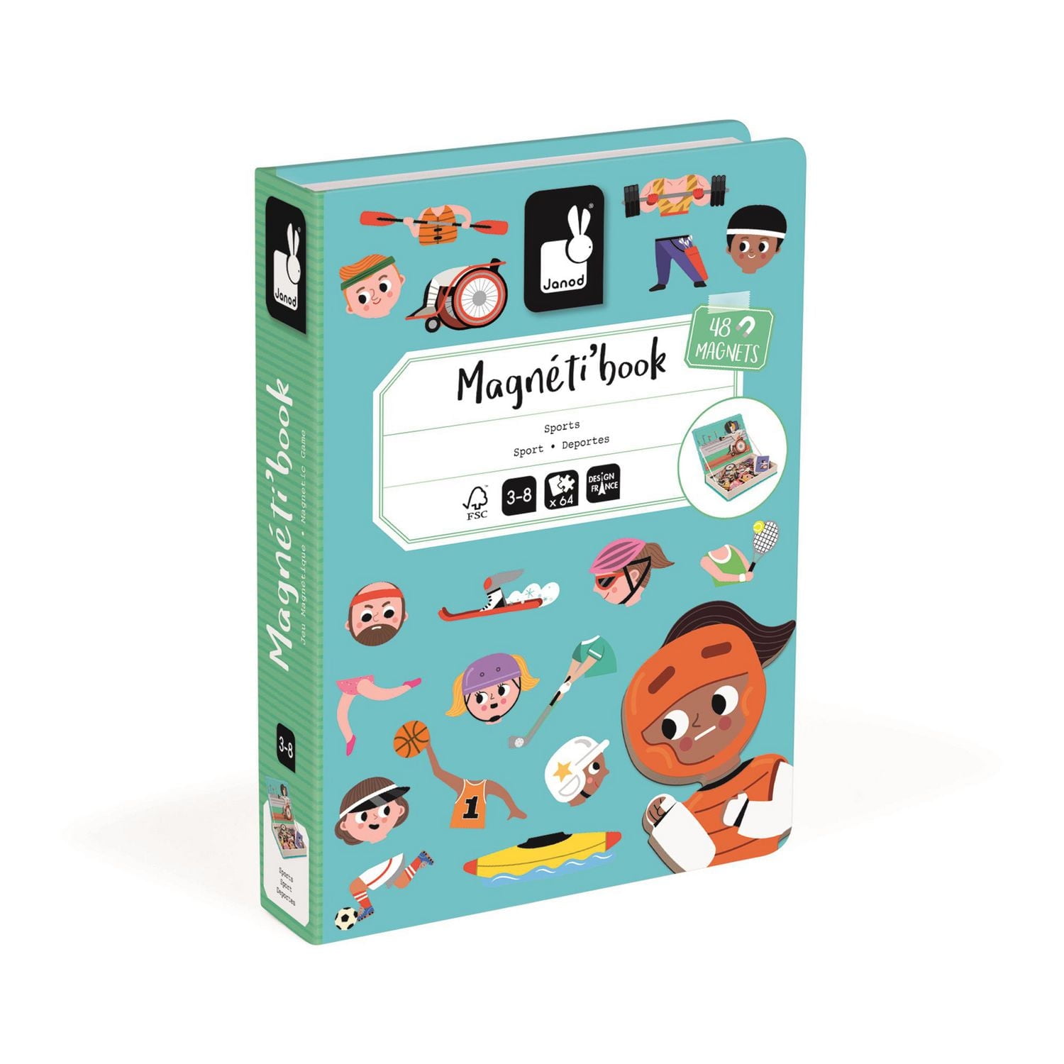 Click here for Janod • Sports Magnetibook • 3 To 8 Years • Educat... prices