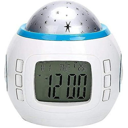 Alarm Clock For Kids Clocks Digital With Led Display Projection Music ...