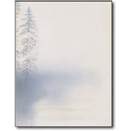 Morning Mist Stationary Letterhead Paper - 80 Sheets | Walmart Canada