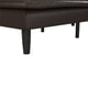 Mainstays Memory Foam Futon with Cupholder and USB, Dark Brown Faux ...
