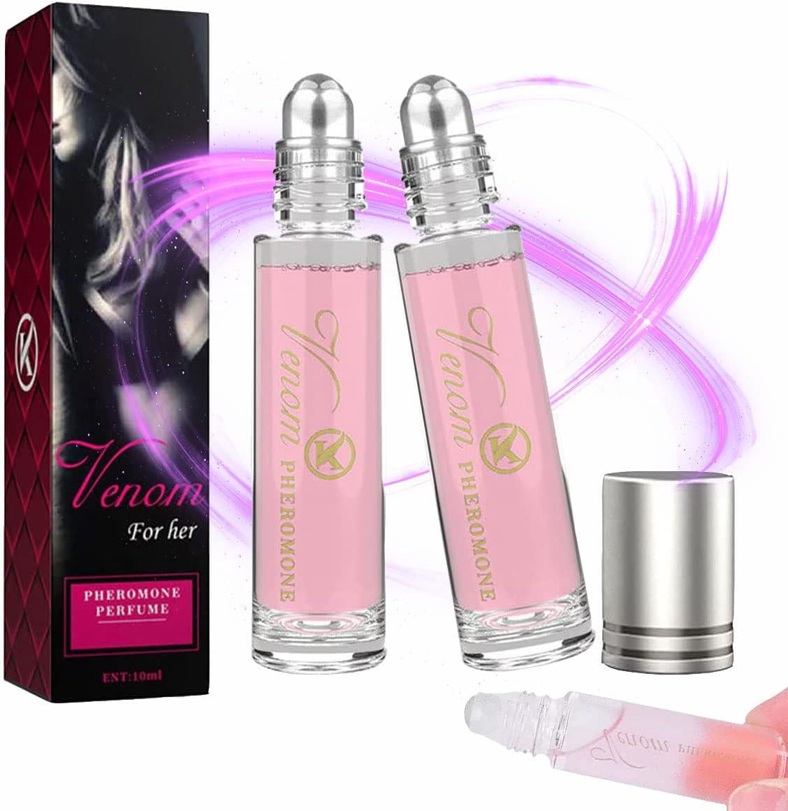 Perfume Velora Phero para mujer 2023 Nueva fragancia Venom Lunex Roll-On Aceite de feromonas ...