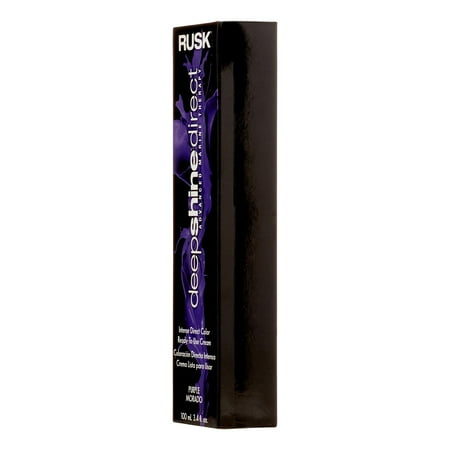 Rusk - Rusk Deepshine Direct Ready-to-Use Cream Hair Color, Purple, 3.4 ...