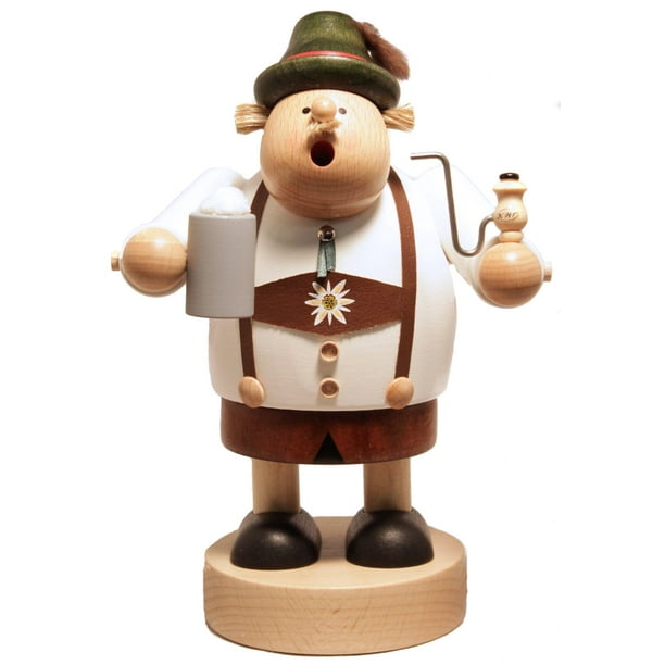 KWO Oktoberfest Bavarian Drinking Beer German Christmas Incense Smoker ...