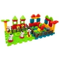 PicassoTiles 100pc 3D Building Blocks: Hedgehog-Shaped, Safari-Themed ...