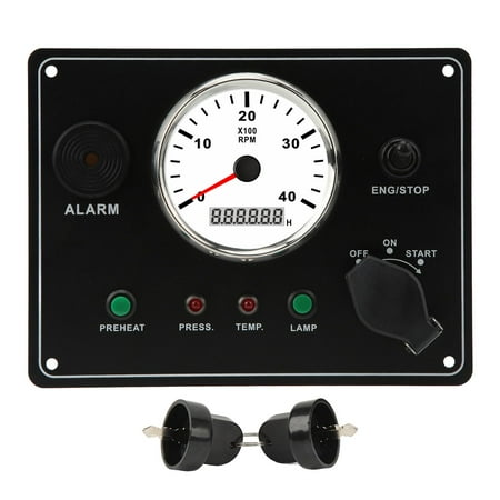 Boat Gauge Panel,Boat Instrument Panel with Boat Dash Instrument Panel ...