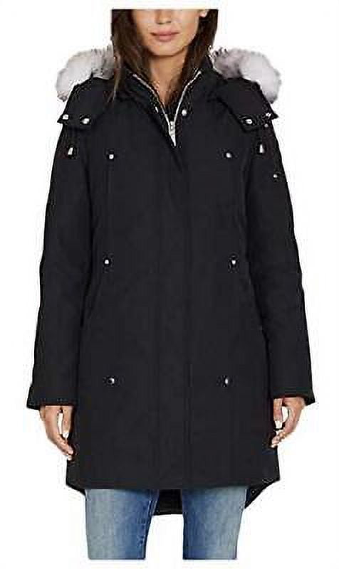 HFX Ladies' Heavy Down Parka Coat Jacket in Black, Large Size - Walmart.com
