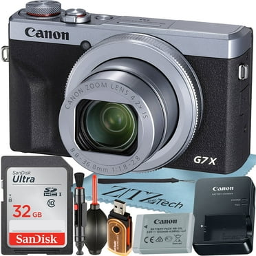 Canon PowerShot G7 X Mark III Digital Camera - Black, 20.1MP, Bluetooth, WiFi, 4.2x Zoom ...