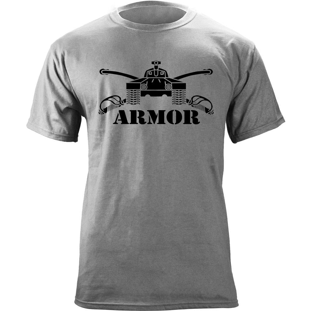 Army Armor Branch Insignia Military Veteran T-Shirt - Walmart.com