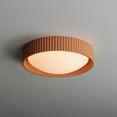 ET2 Souffle LED Flush Mount, 25W, Terracotta, Steel, 13.75x3.75 ...