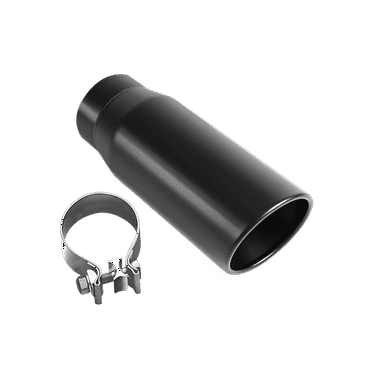 MagnaFlow Tip Stainless Double Wall Round Single Outlet Polished 4.5in ...