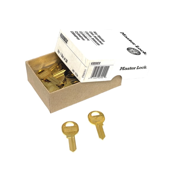 Master Lock K600BOX Key Blanks (50-Pack) - Walmart.com