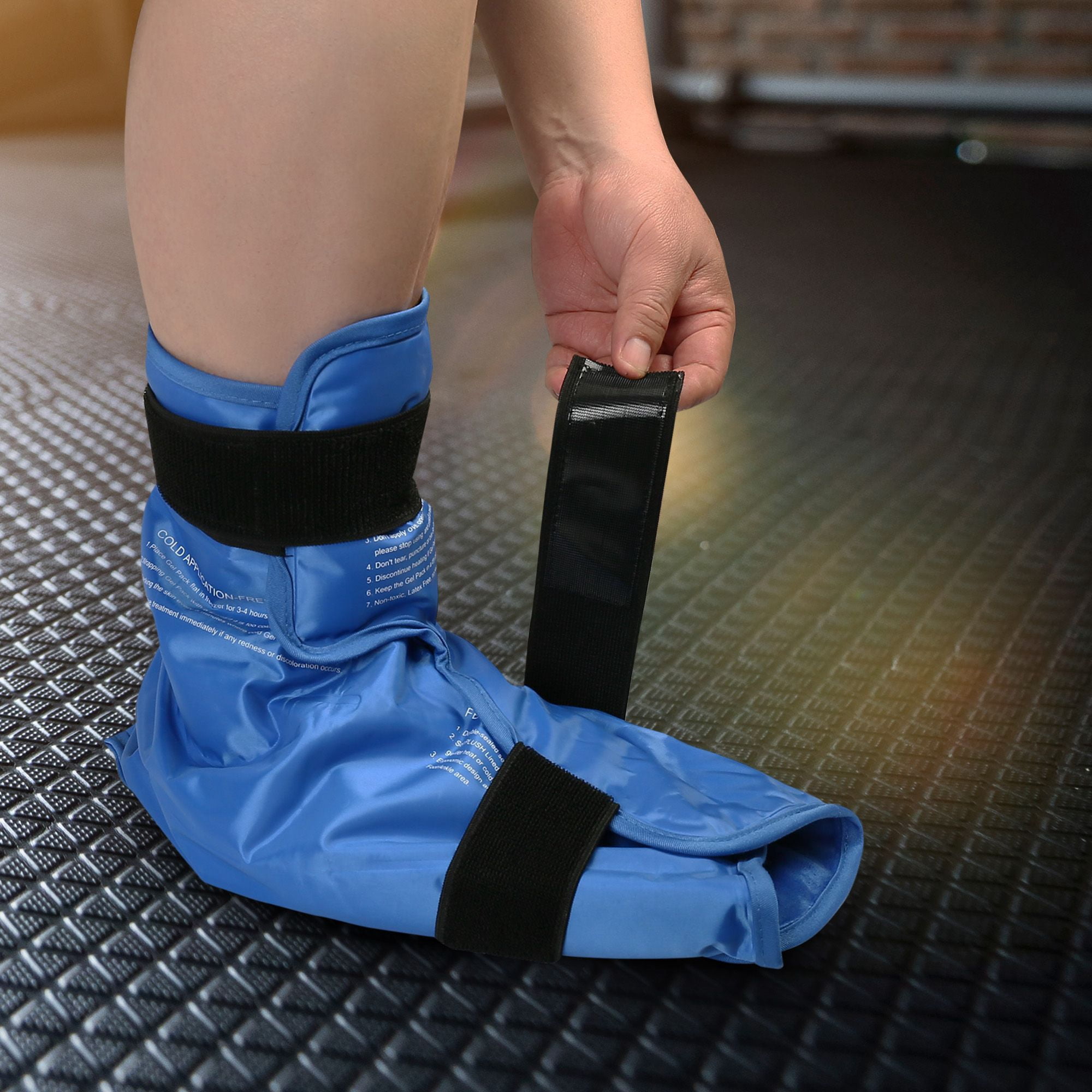 Buy LotFancy Ice Pack Wrap with Strap for Foot Ankle, Large Hot Cold ...