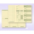 Next Day Labels Employee Attendance Weekly Time Card, 250 Pack ...