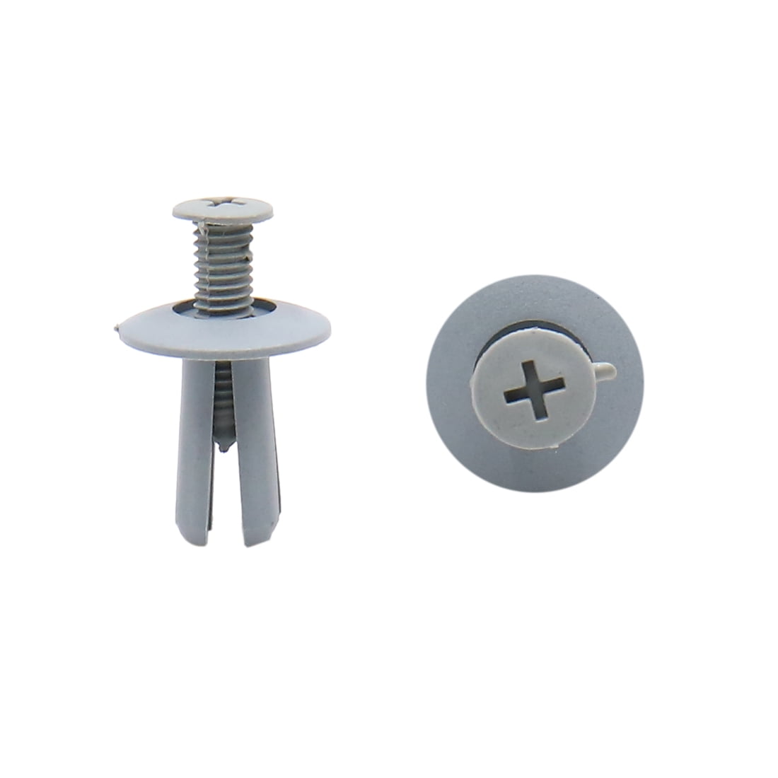 20Pcs Plastic 8mm Hole Car Door Panel Retainer Clips Rivet Fastener ...