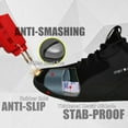 CORANSBER Steel Toe Safety Shoes for Men Women Work Sneakers Breathable ...