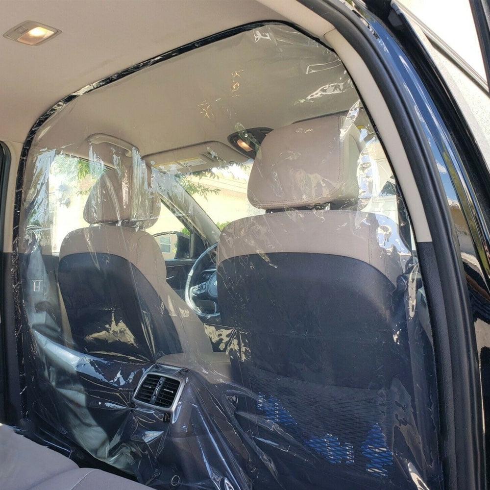 LABLT Partition Divider Sneeze Guard Film Protective Virus Shield Taxi ...