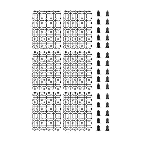 Yinanstore Aquarium Isolation Board, Tank Bottom Filter Plate,Accessory ...